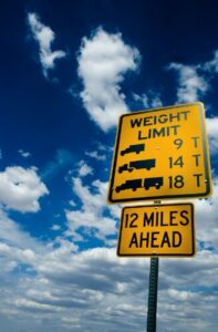 List of Commercial Truck Axle Weight Limits by State